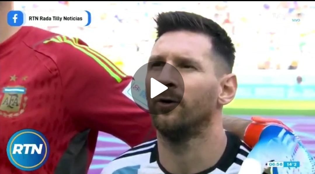Emocionante Así Sonó El Himno Nacional Argentino En Qatar Rtn