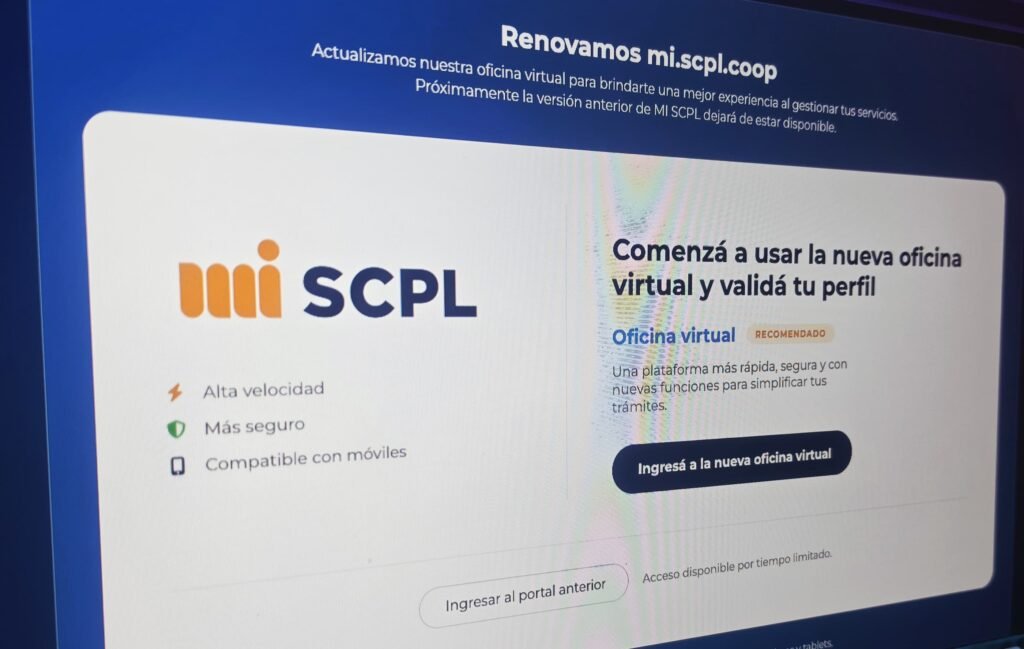 La SCPL renovó su portal: ahora se pueden ver consumos y realizar ...